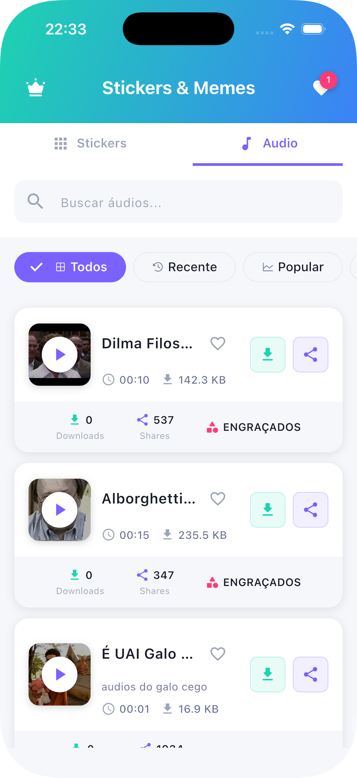 Stickers & Memes - Expresse-se melhor
